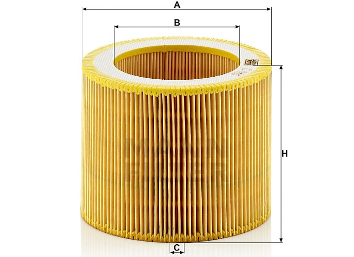 Lọc gió Mann Filter C1250